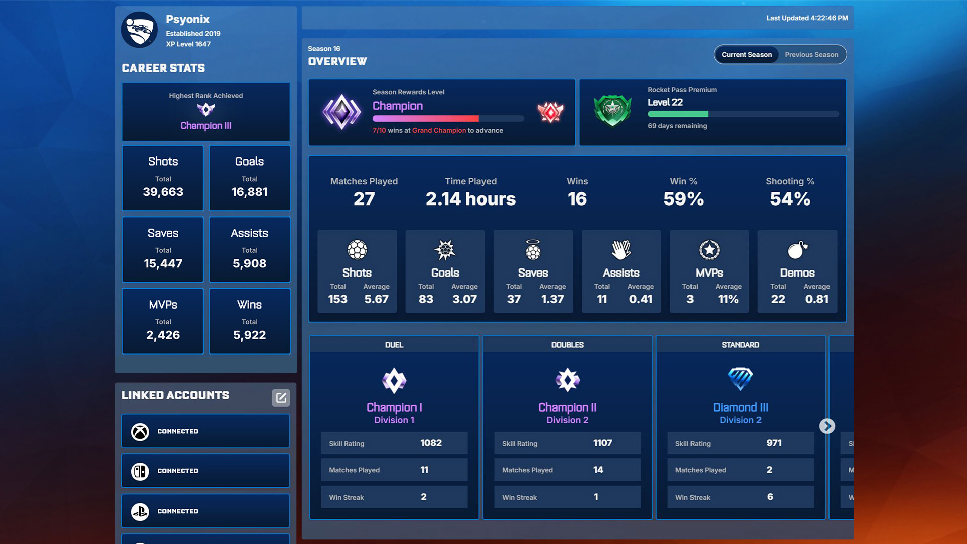 Rocket League 2.45 Patch Notes Include Match History and Player ...