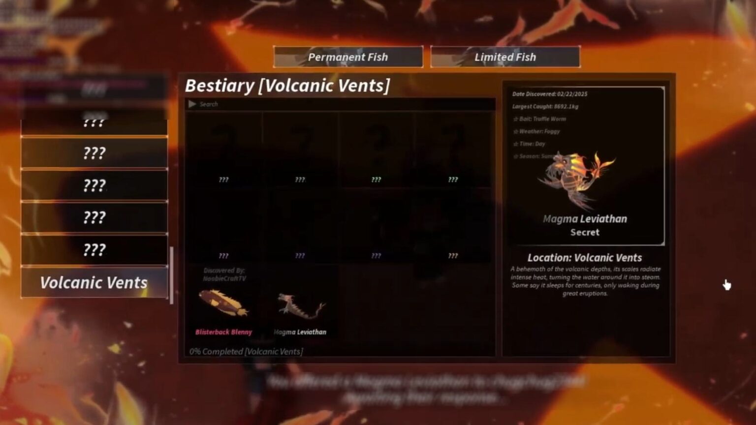 How To Catch Magma Leviathan in Fisch - Free to Player