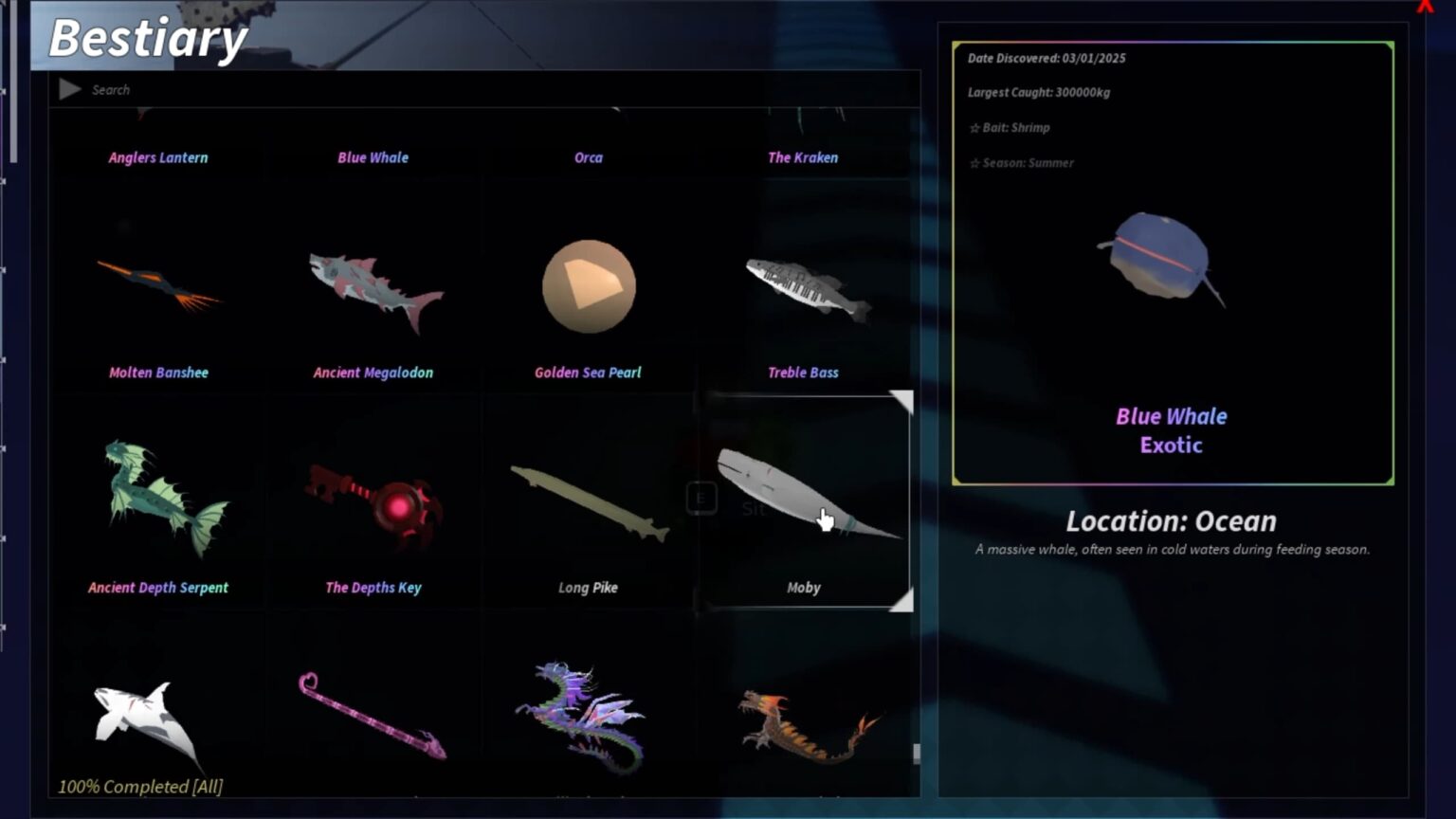 Fisch Blue Whale Migration Event: Location, Spawn Time, More - Free to Player