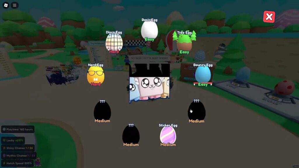 All Easter Egg Locations in Bubble Gum Simulator INFINITY - Free to Player