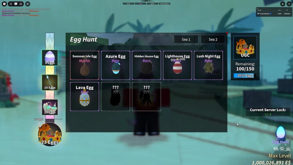 All Easter Egg Locations in Fisch (Egg Hunt) - Free to Player