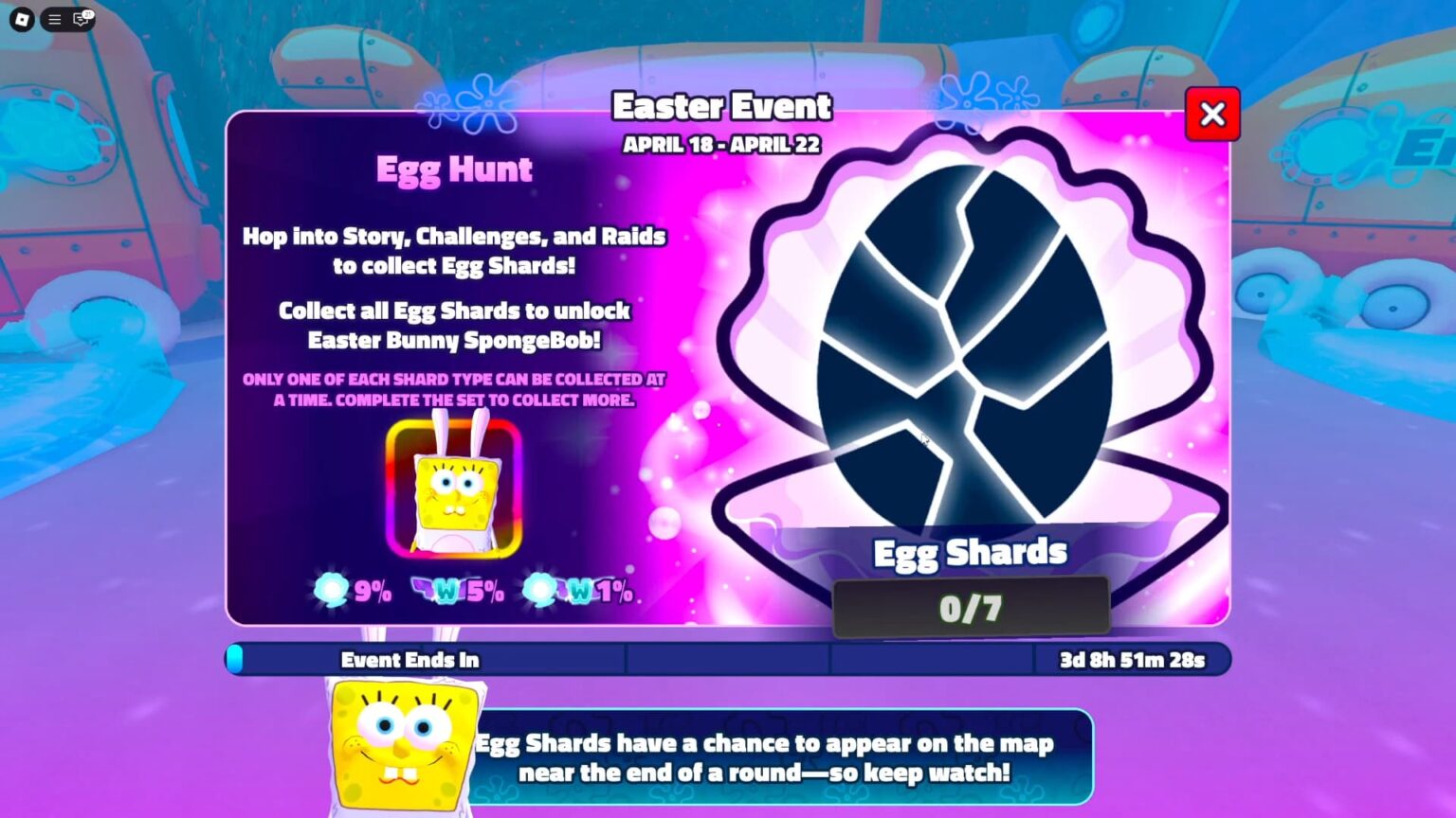 All 7 Egg Shard Locations in SpongeBob Tower Defense - Free to Player