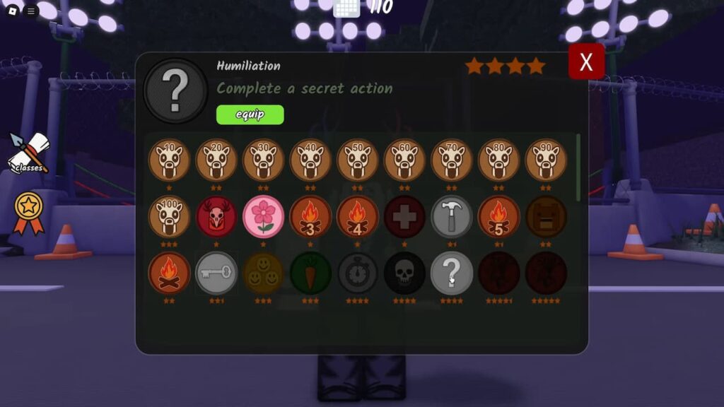 99 Nights in the Forest: How To Get The Humiliation Badge - Free to Player